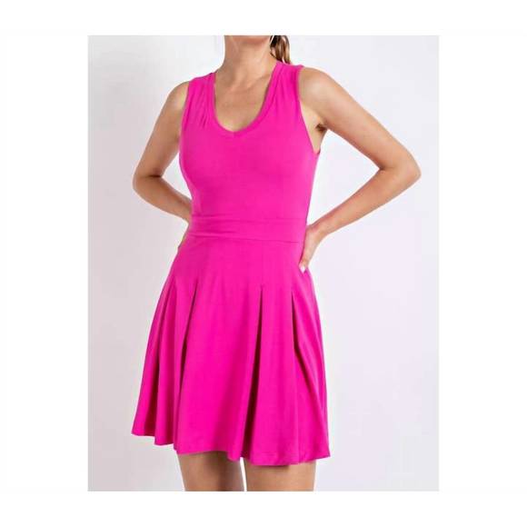 rae mode | Dresses | New Rae Mode Vneck Golf Dress With Undershorts In ...